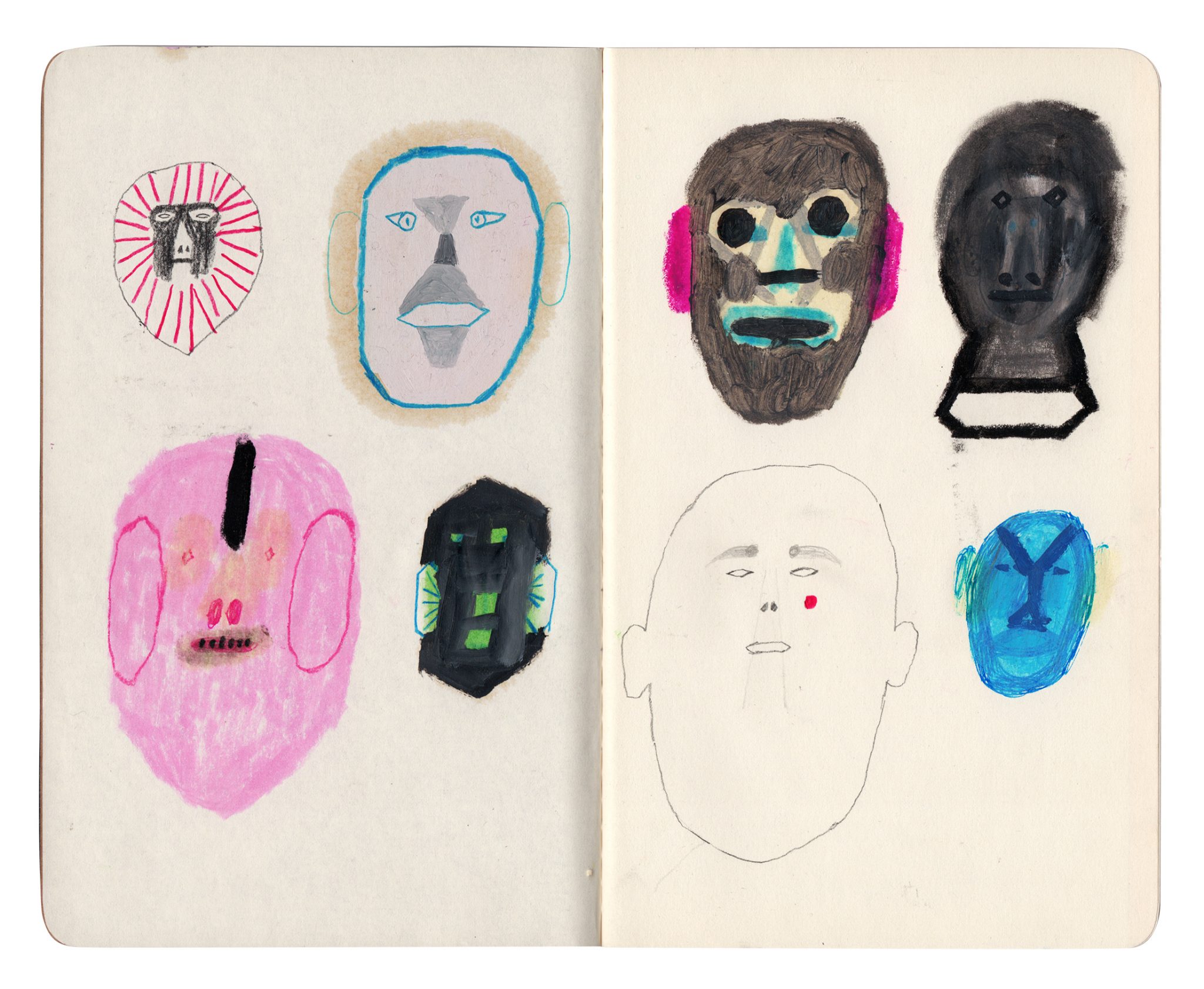 Jesús Cisneros • Unseen Sketchbooks