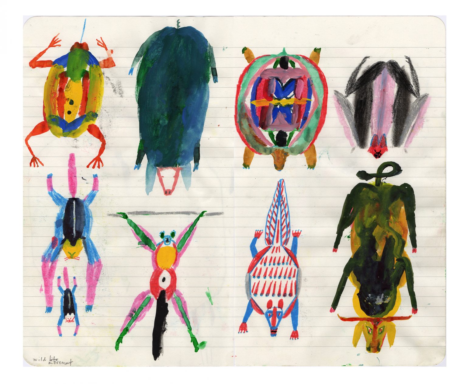 Jesús Cisneros • Unseen Sketchbooks