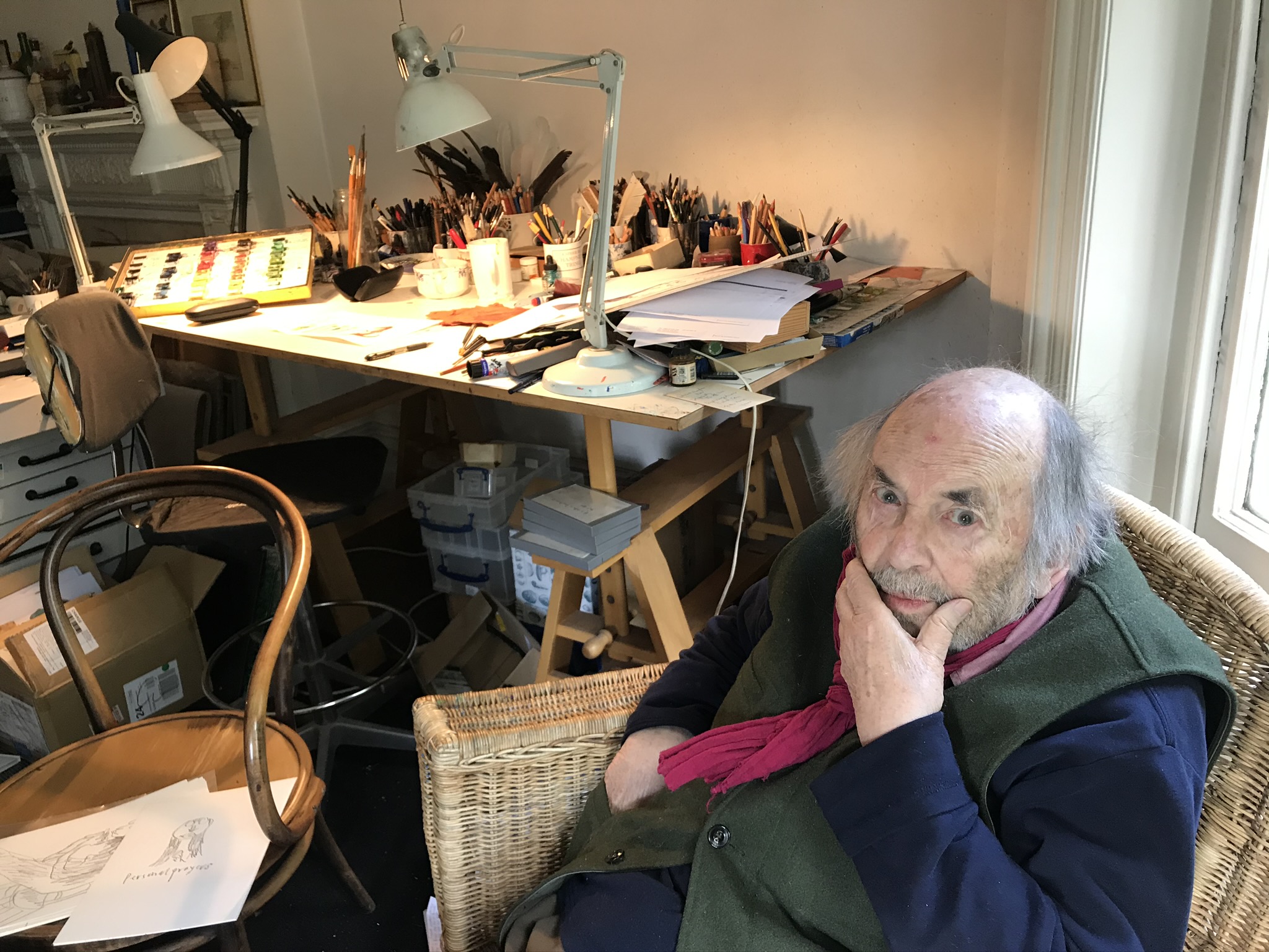 Quentin Blake • Unseen Sketchbooks